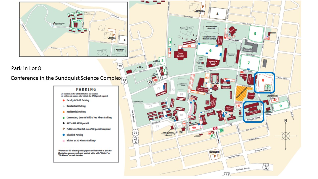 Austin Peay State University Campus Map - Map
